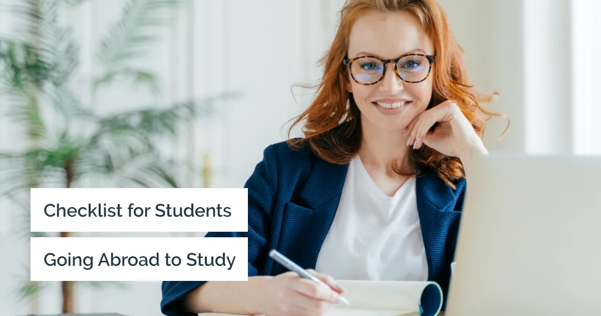 Study Abroad Pre-departure Checklist
